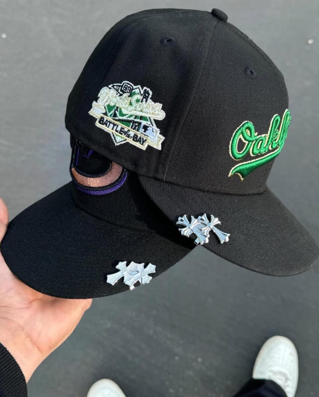 2X Chrome Heart plain Jane Hat Blip - Etsy