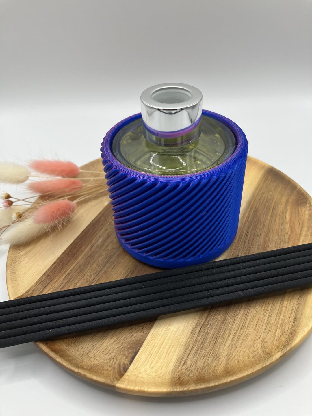 3d Printed Reed Diffuser Sleeve (wave) for 100 Ml Bottle (bottle ...