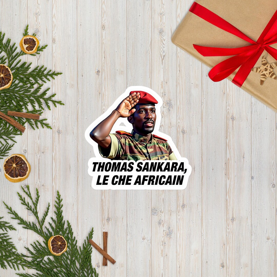 Sticker Thomas Sankara the African Che - Etsy