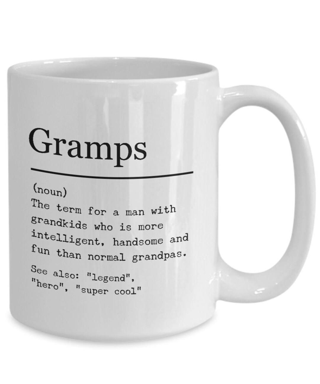 Gramps Definition Coffee Mug - Novelty Grandpa Gift - Etsy