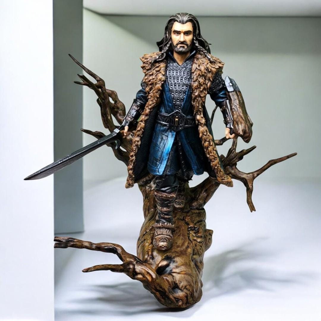 Thorin Figure Fanart 3D Print Painted With Airbrush, Collectible ...
