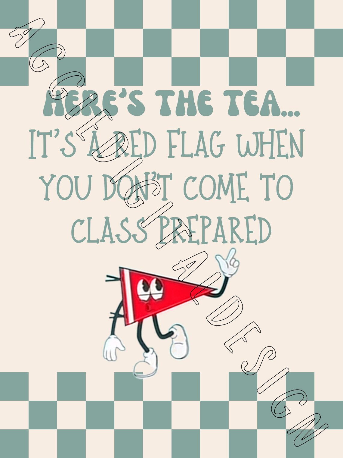 Funny Classroom Poster for Teachers and Students - Etsy