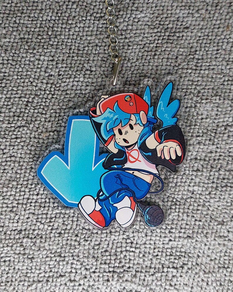 Friday Night Funkin' Character Keychains - Etsy