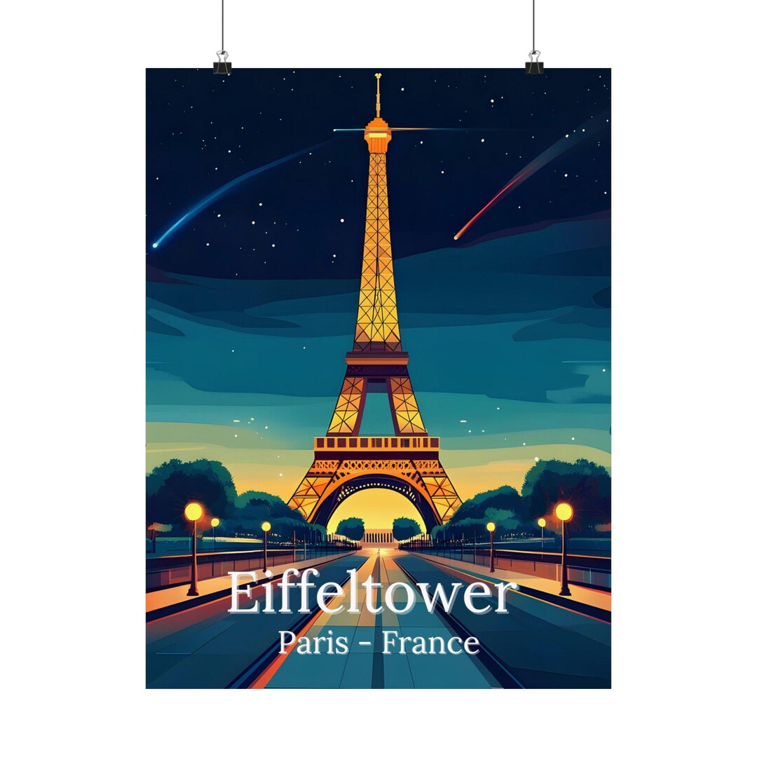 Eiffeltower Paris France Posters - Etsy