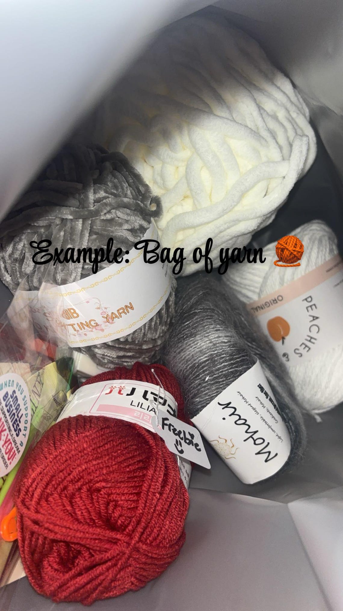 Mystery Yarn Box, Crochet Yarn Knitting, Craft Box, Crochet Lovers, DIY ...