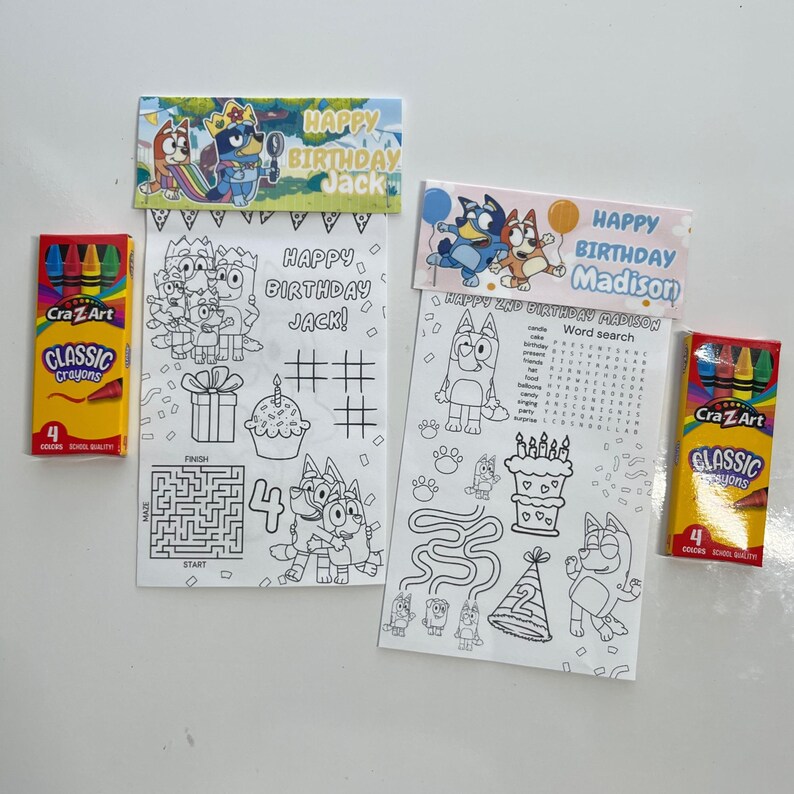 Customizable Bluey Coloring Pages Blue Dog Birthday Coloring Sheet ...