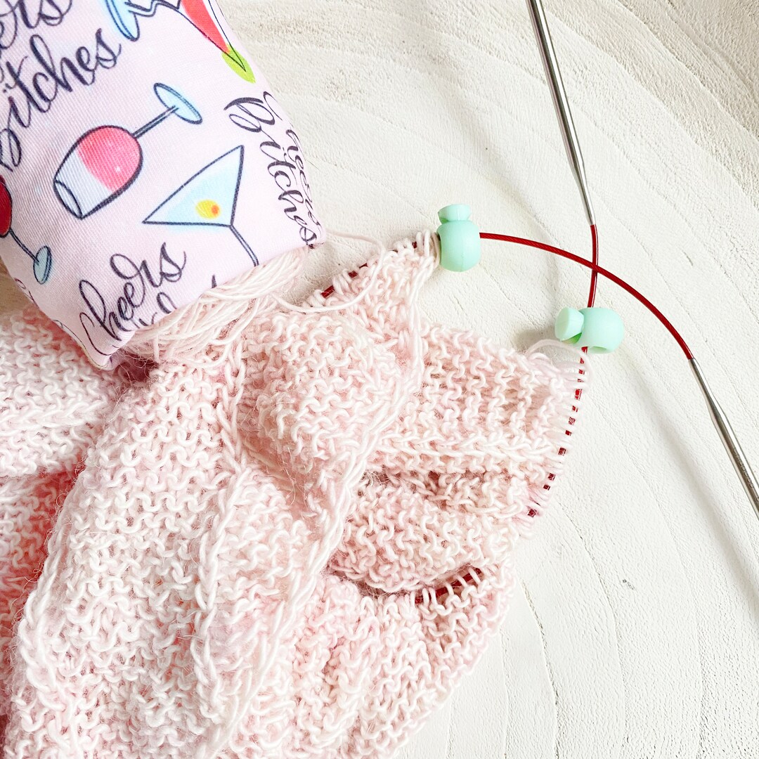 Stitch Stoppers, Knitting Stoppers, Needle Protectors, Knitting ...
