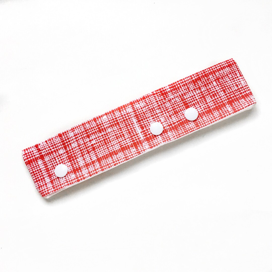 Red DPN Cozy- Striped DPN Holder- DPN Case- Dpn Keeper- Sock Knitting ...