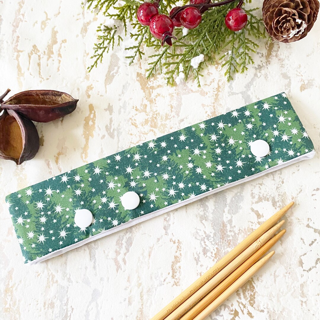 DPN Cozy- Christmas DPN Holder- DPN Case- Dpn Keeper- Sock Knitting ...
