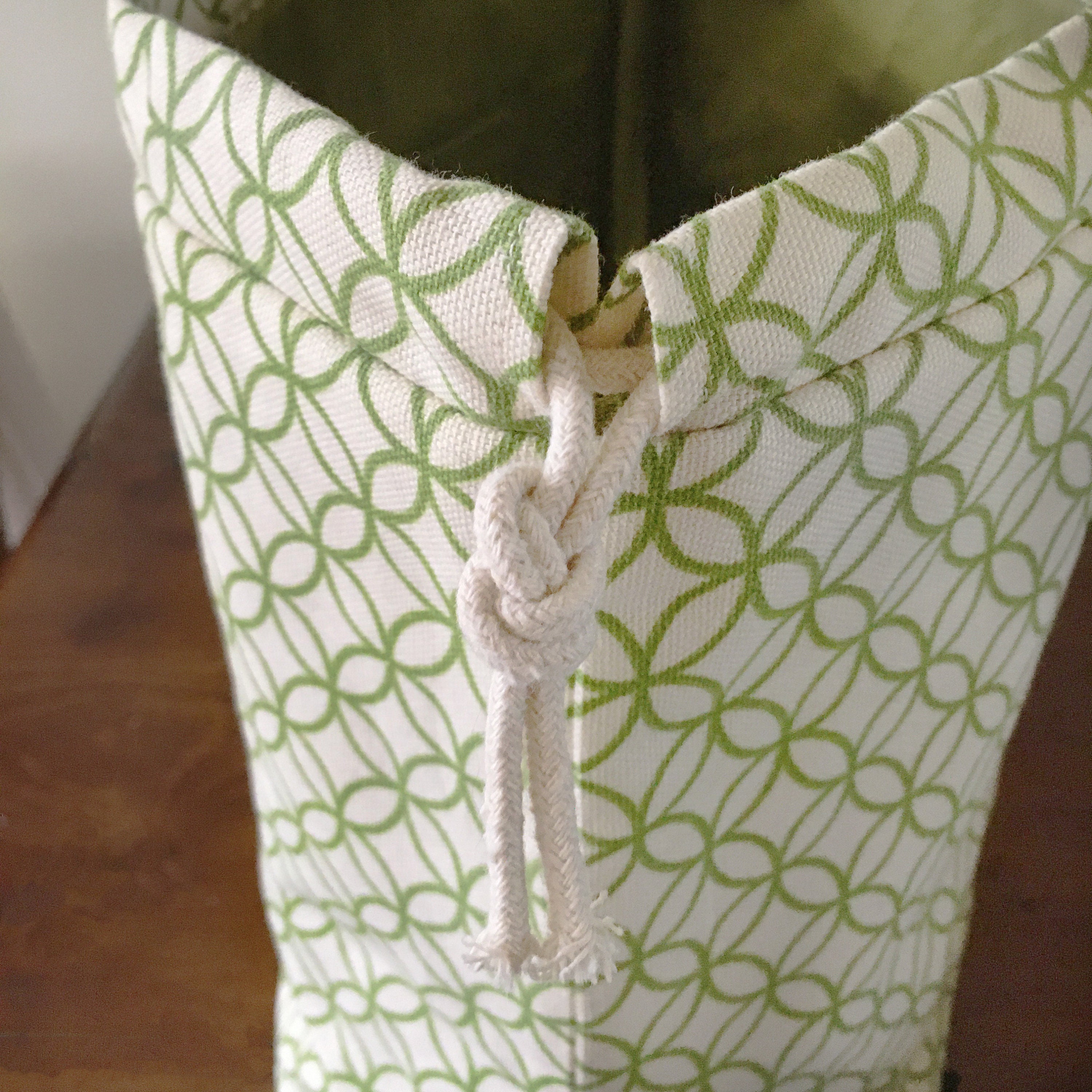 Green Project Bag Project Bags for Knitting Drawstring Bag | Etsy