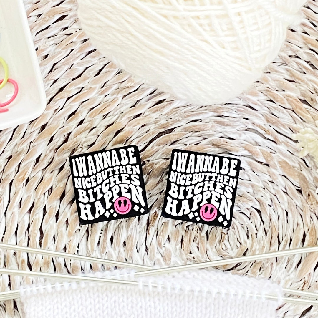 Stitch Stoppers, Needle Stopper Knitting, Knitting Needle Stopper ...