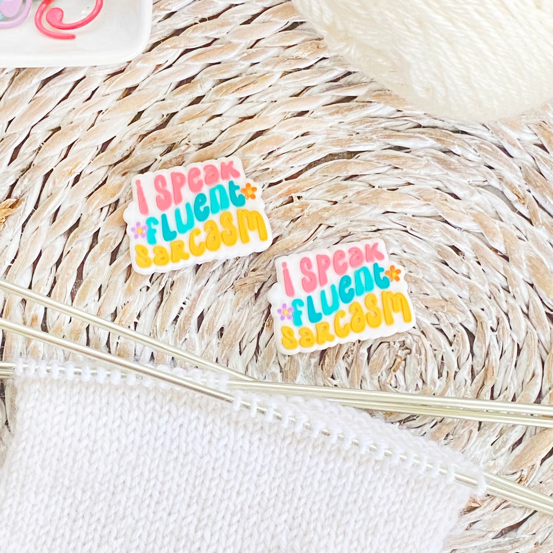 Knitting Needle Stopper, Stitch Stoppers, Needle Saver, Knitting ...