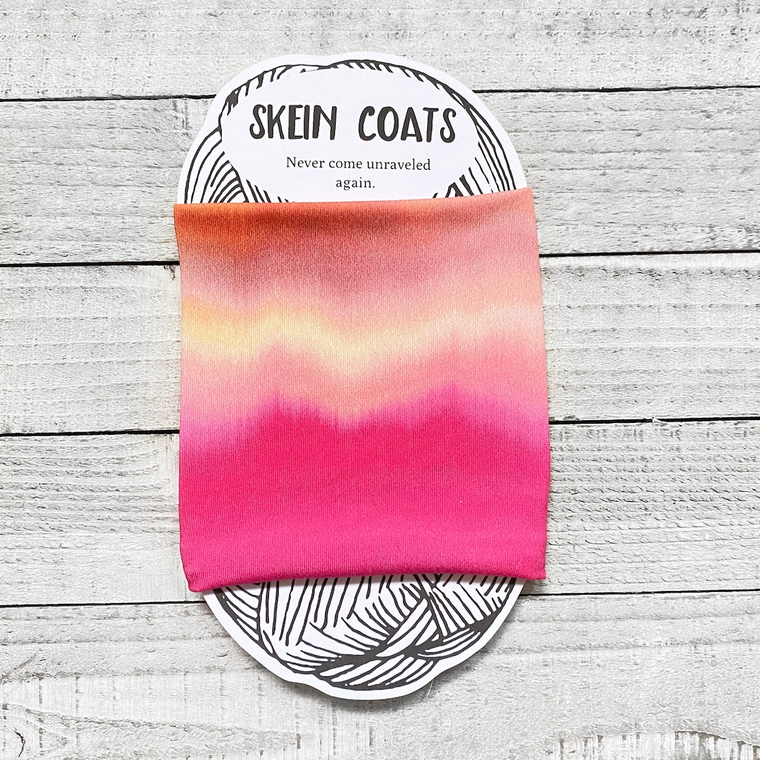 Bright Skein Coat - Yarn Organizer- Yarn Storage- Knitting Accessory ...