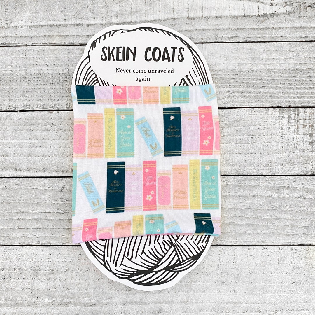 Book Lover Yarn Cozy Summer Reading Yarn Holder Reading Skein Coat Book ...