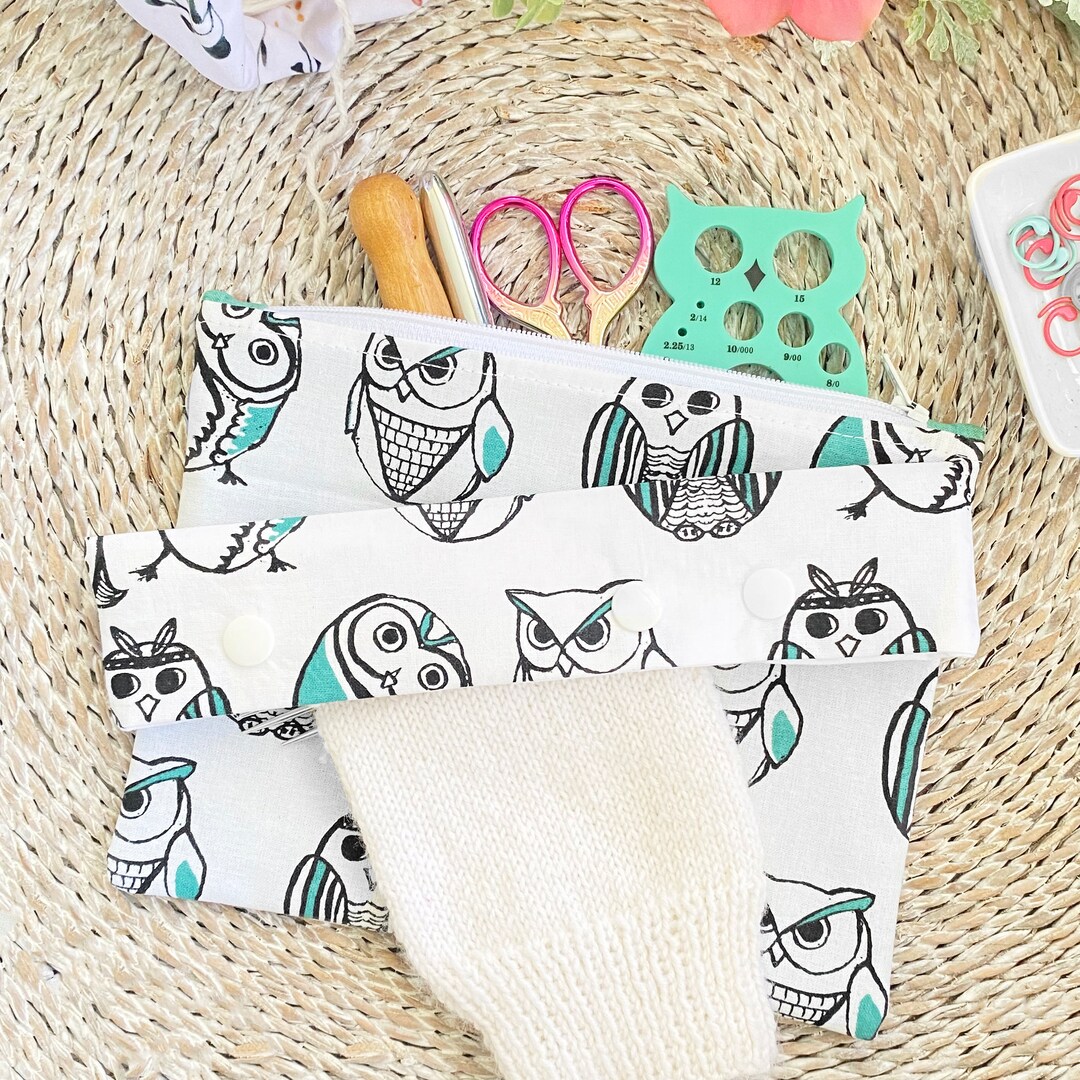 Owl Yarn Cozy, Yarn Sleeve, Yarn Holder, Gifts for Knitters, Gifts for ...