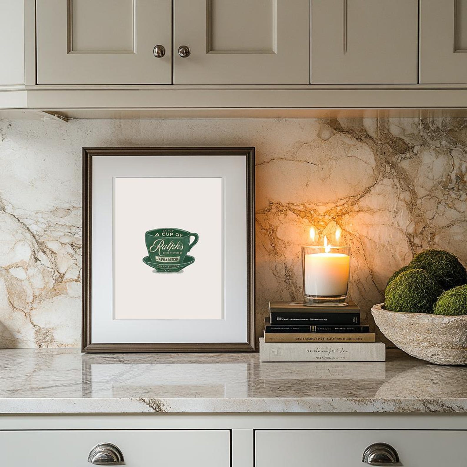 Ralph's Coffee New York City Original Illustrated Fine Art Print - Etsy