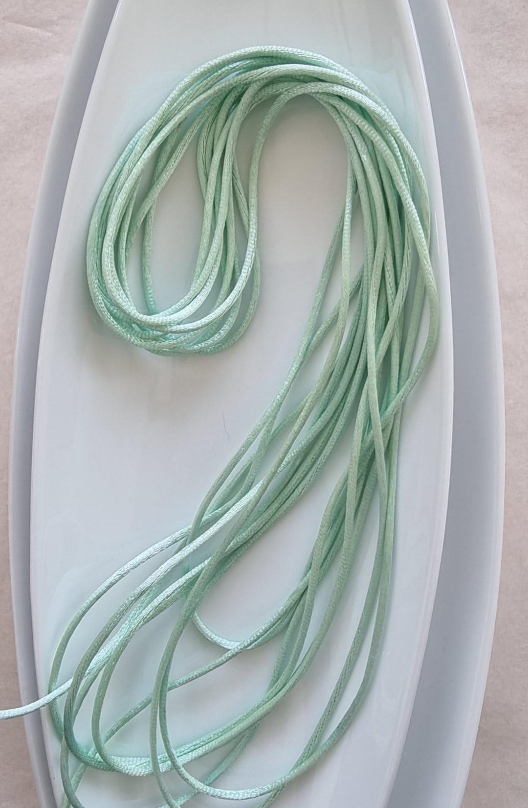 2mm Satin Cord – Available in Various Colors and Lengths (2m, 5m, 10m ...