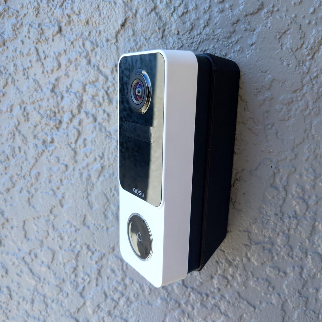 Aosu SE V8E Doorbell Camera Wedge Wall Mount Bracket. Multiple Angles ...