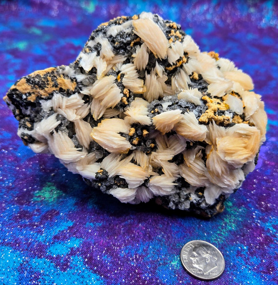 Gemstone Barite Cerussite Galena Wulfenite Natural Crystal Metaphysical ...