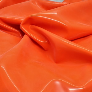 Orange Fashion Latex Sheet (.40mm Gauge) - Sold by the Yard - Etsy