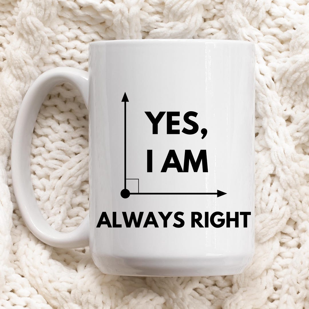 Funny Math Mug, Math Pun Mug, Math Mug, Mathematics Gift, Mathematician ...