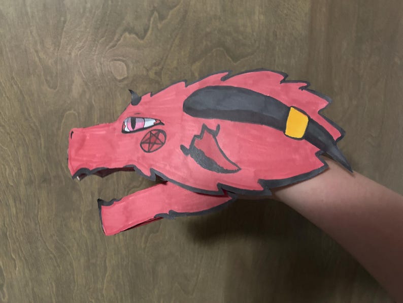 CUSTOM DRAGON PUPPETS - Etsy