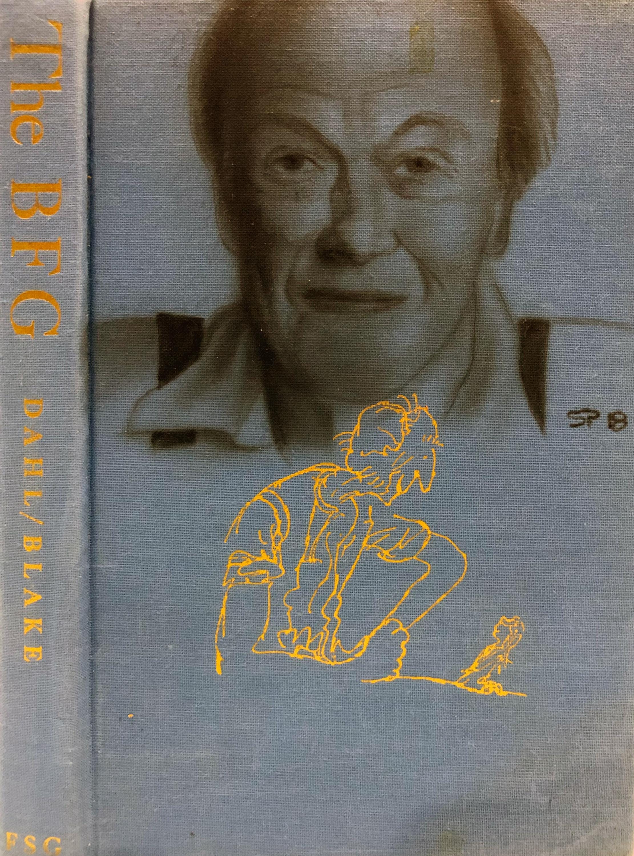 Hand-painted Portrait of Roald Dahl on the BFG - Unique Children's ...