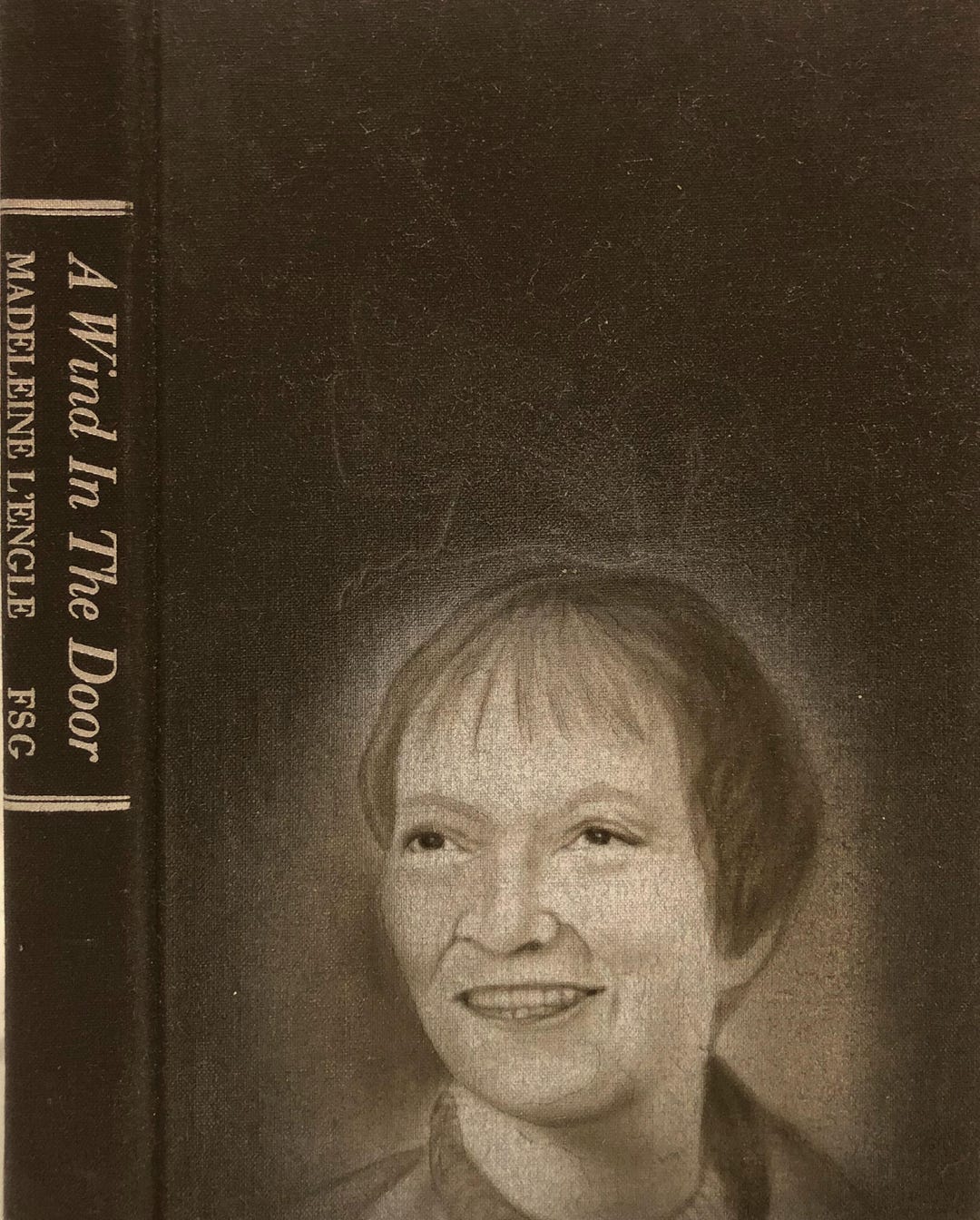 Hand-painted Portrait of Madeleine L'engle on A Wind in the Door ...