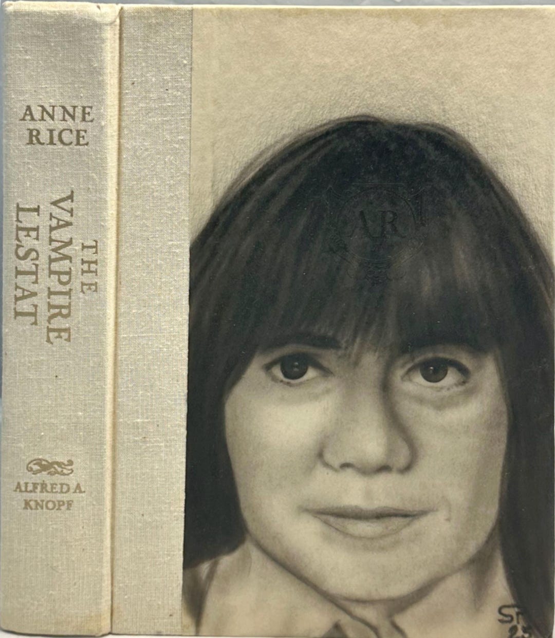 Hand-painted Portrait of Anne Rice on the Vampire Lestat - Unique ...