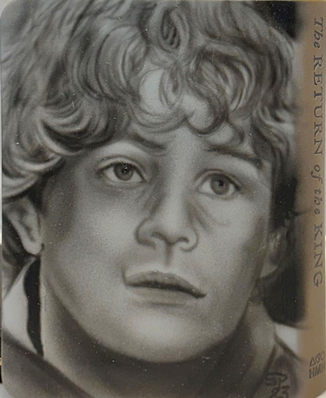 Hand-painted Portrait of Samwise Gamgee on the Return of the King ...