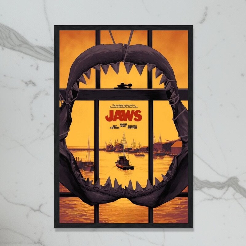 Jaws Bathroom Decor - Etsy