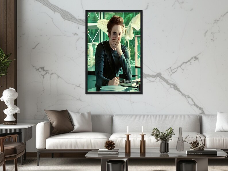 Edward Smell Stinky Face Funny Bathroom Wall Art POSTER or CANVAS Wall ...