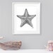 Starfish Pointillism Art - Etsy