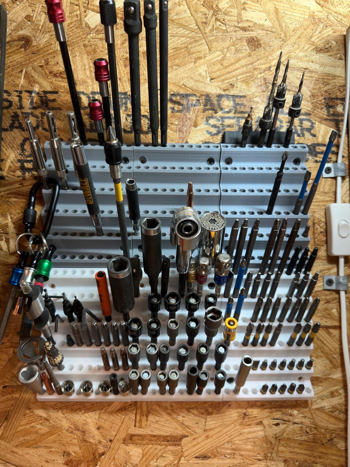 3D Printed Drill Bit Holder (2pk) - Etsy