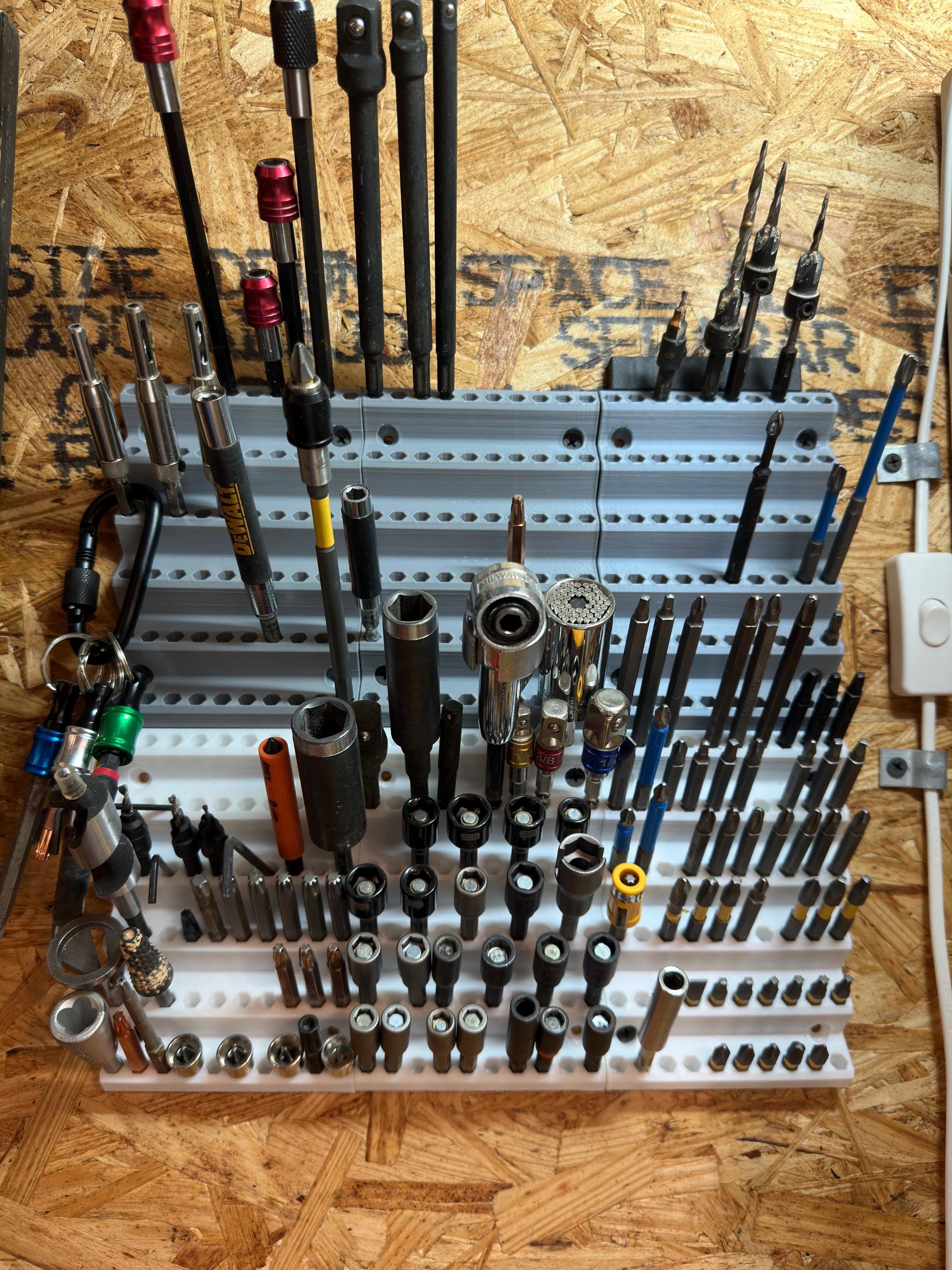 3D Printed Drill Bit Holder (2pk) - Etsy