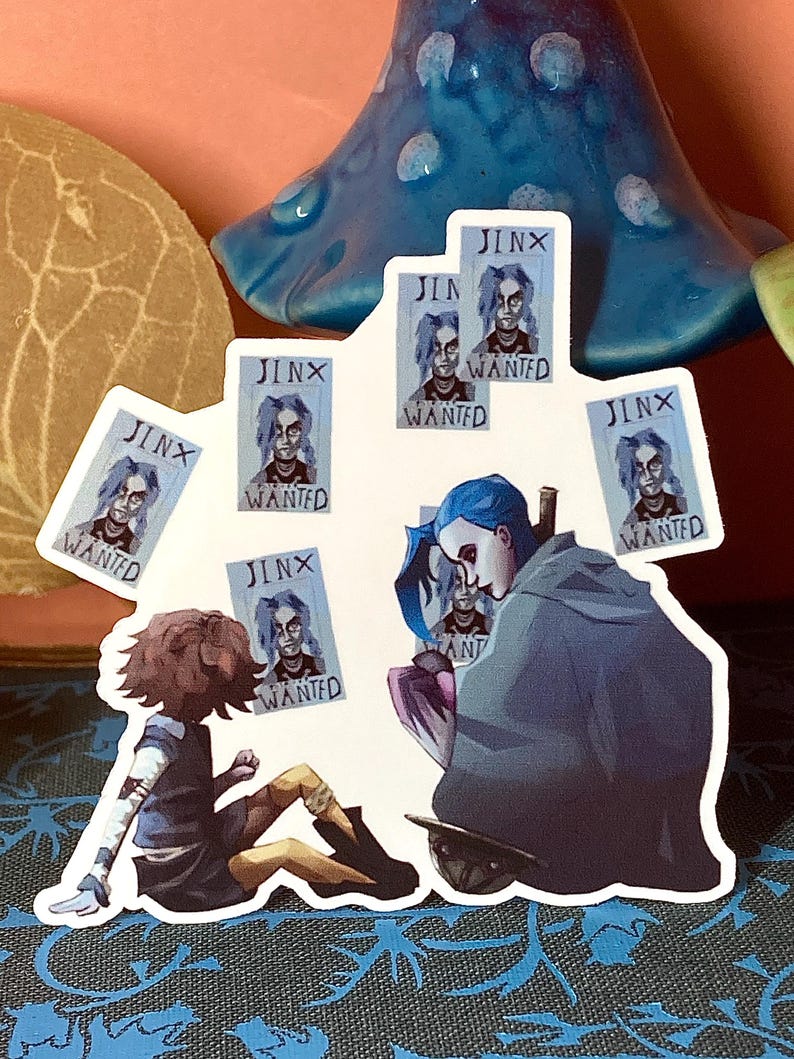 Jinx and Isha Episode 2 Sticker - Etsy