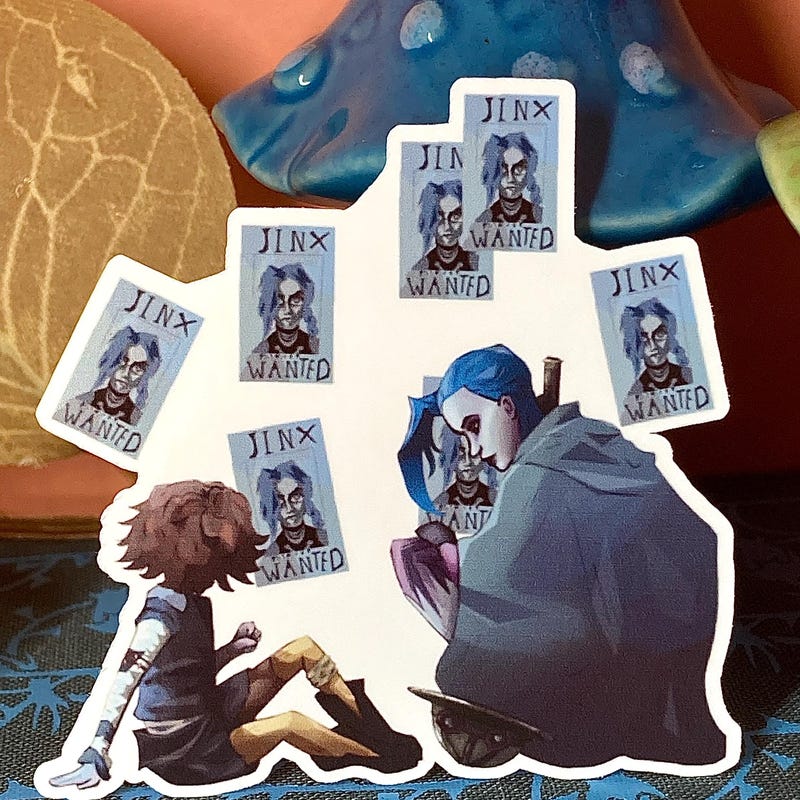 Jinx Sticker - Etsy