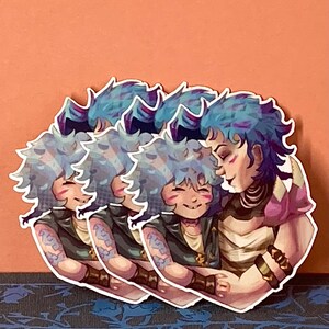 Jinx and Isha Happy Ending Sticker - Etsy