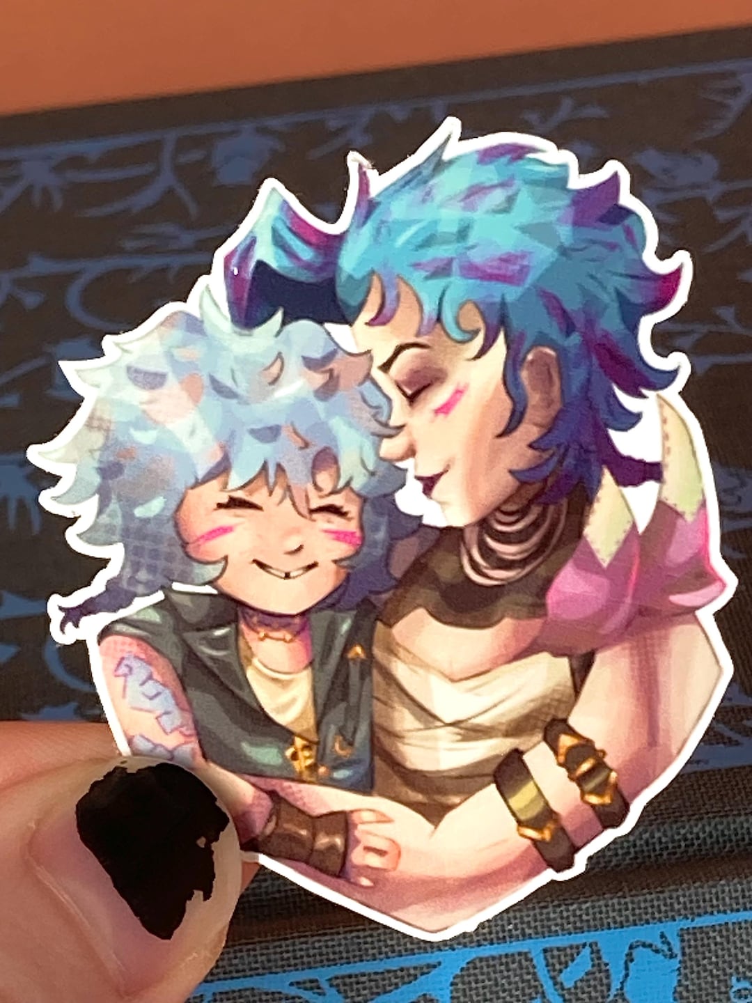 Jinx and Isha Happy Ending Sticker - Etsy