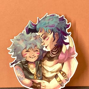 Jinx and Isha Happy Ending Sticker - Etsy