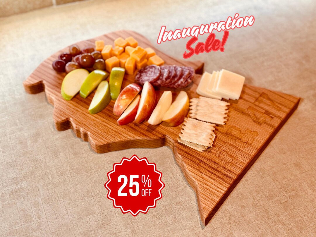 Donald Trump Charcuterie Board, Gifts for Him, Trump Charcuterie Board ...