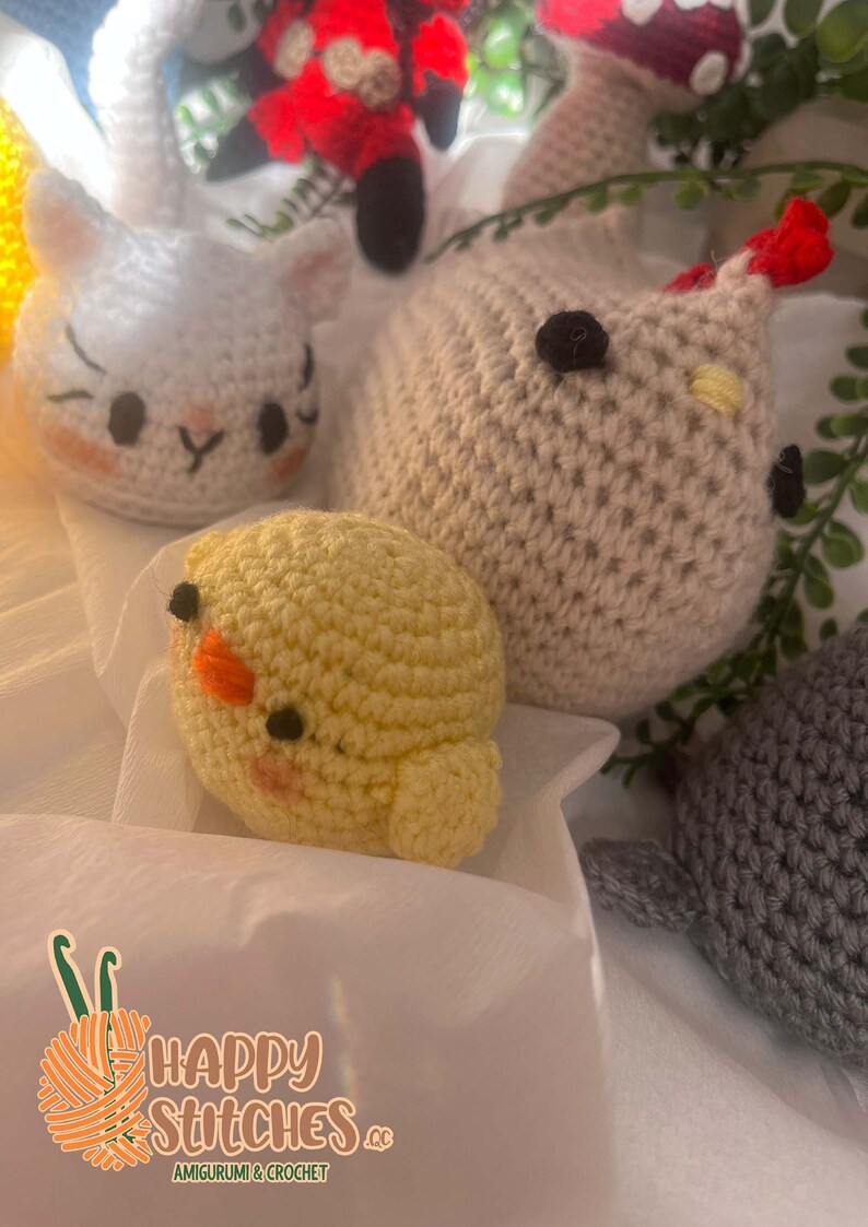 Baby Chicken Stardew Valley Baby Chicken CROCHET PATTERN - Etsy