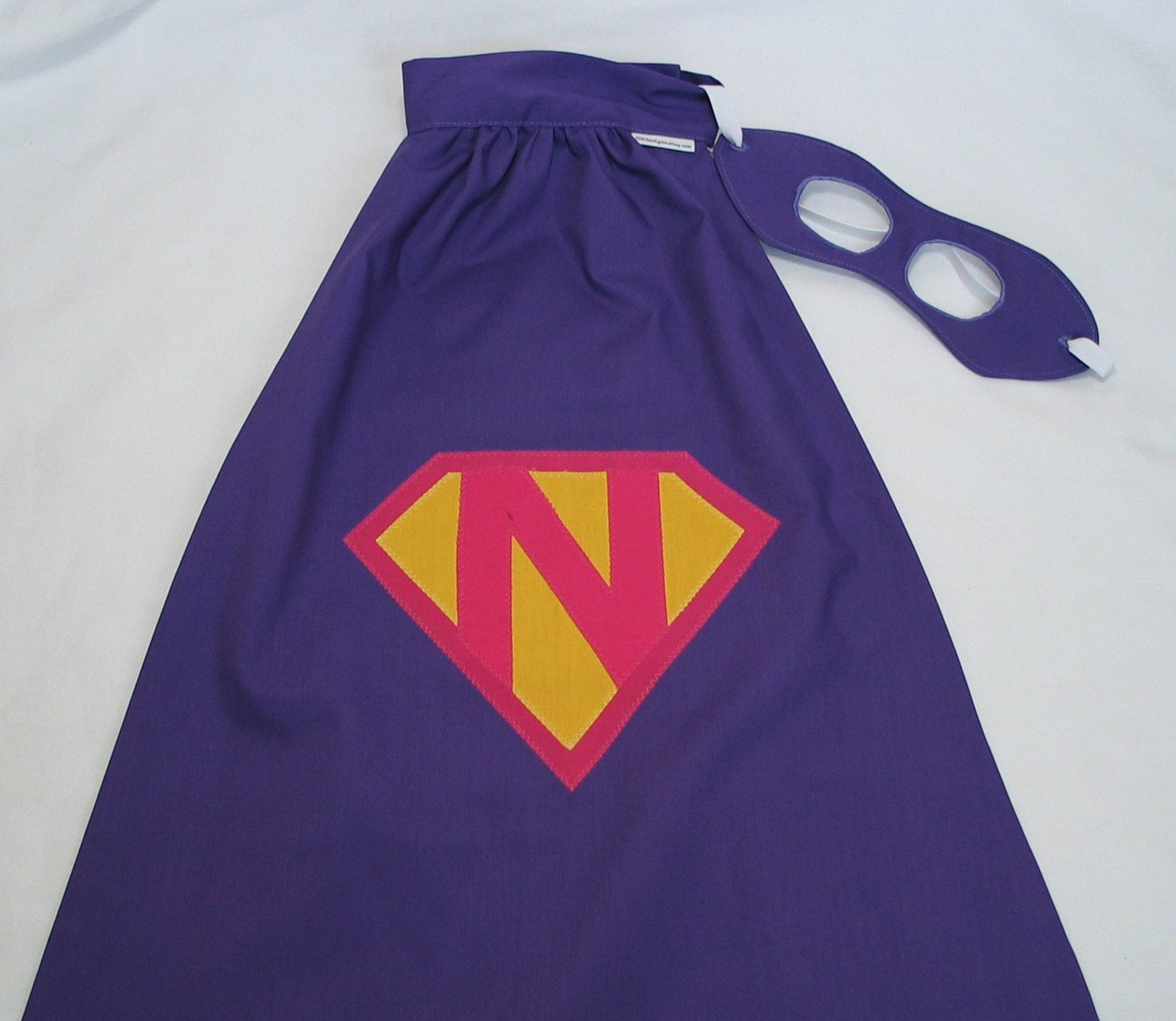 Little Super Hero Cape and Mask PERSONALIZED Great - Etsy