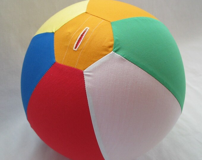 Fabric Balloon Ball Cover - Classic Beach Ball TOY - Etsy