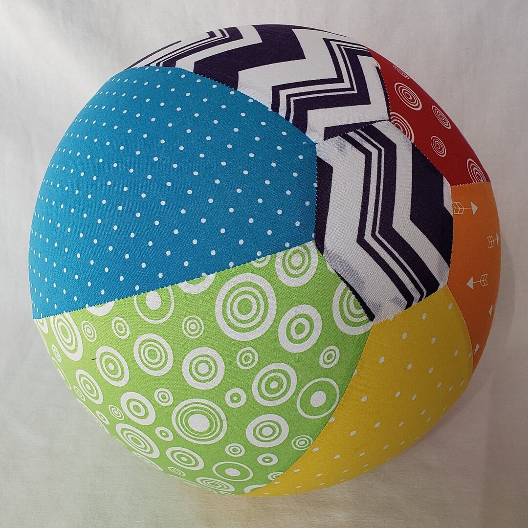 Balloon Ball - Patchwork Prints Rainbow - Perfect Easter or Birthday ...