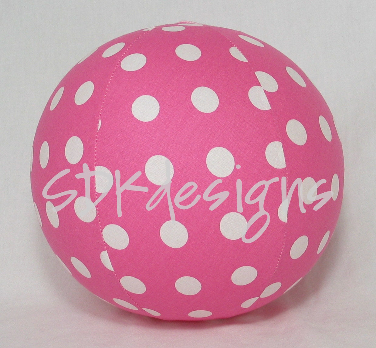 Balloon Ball TOY Pink Large Polka Dots Great Birthday Gift - Etsy