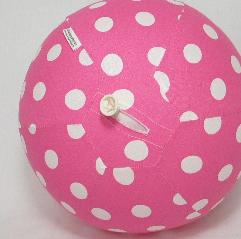 Balloon Ball TOY Pink Large Polka Dots Great Birthday Gift - Etsy