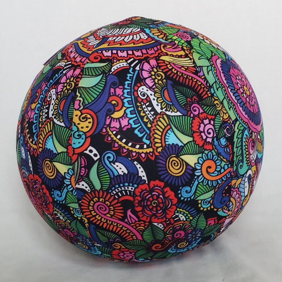 Balloon Ball / Cover Toy - Mindful Mandala Flowers - Etsy