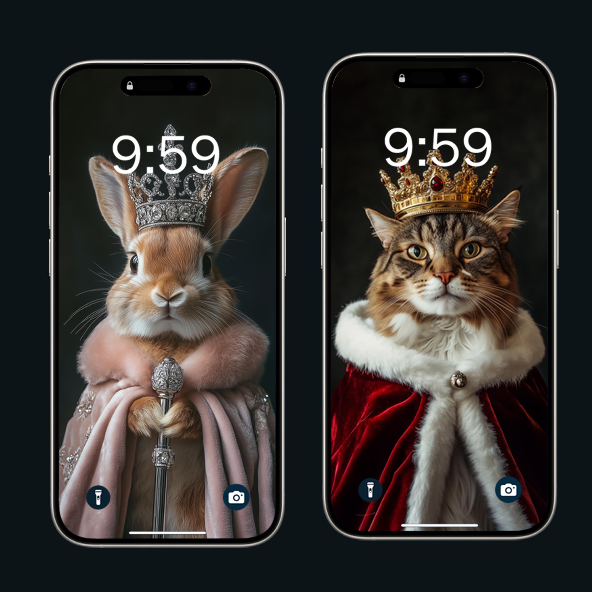 Regal Animal Phone Wallpapers - Etsy