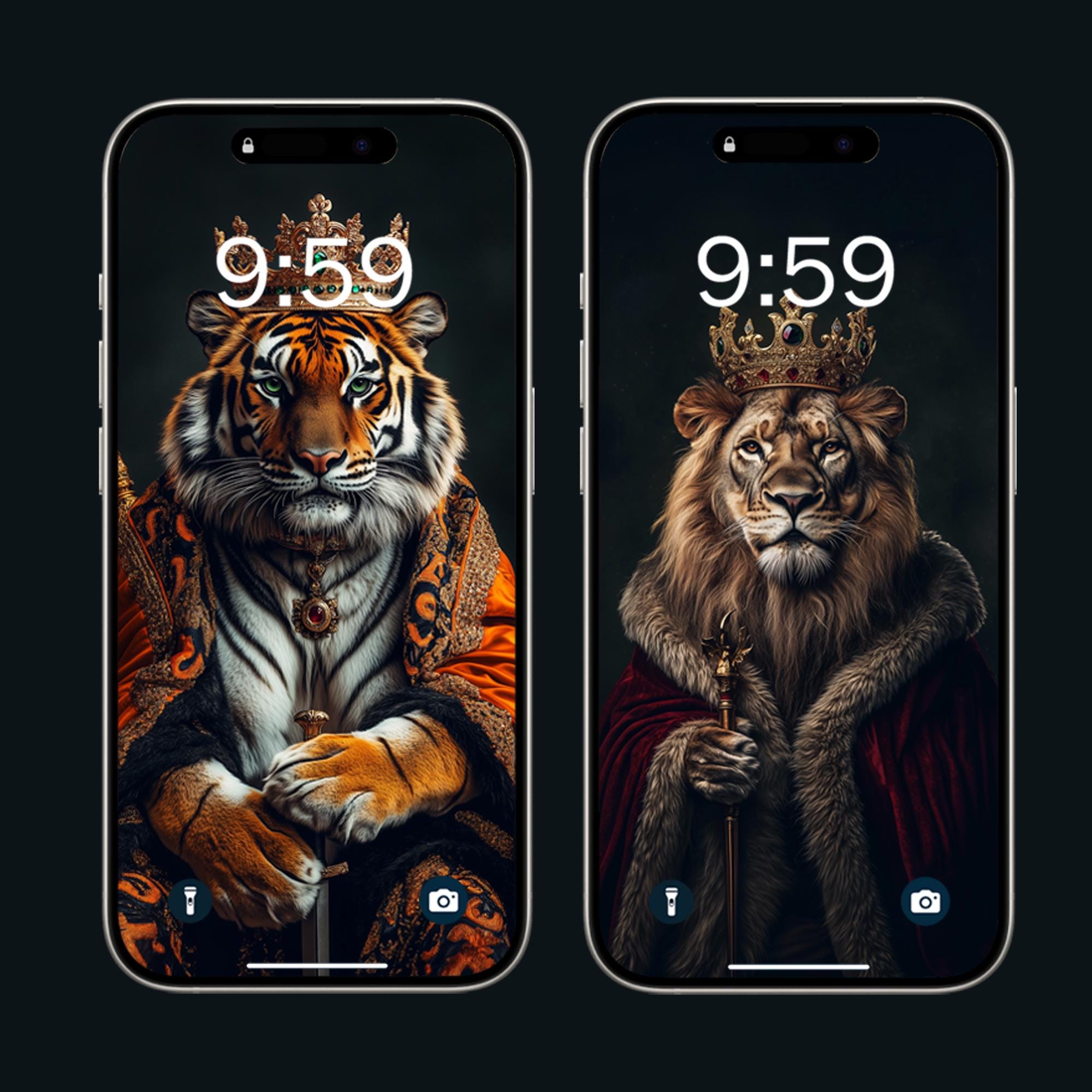 Regal Animal Phone Wallpapers - Etsy
